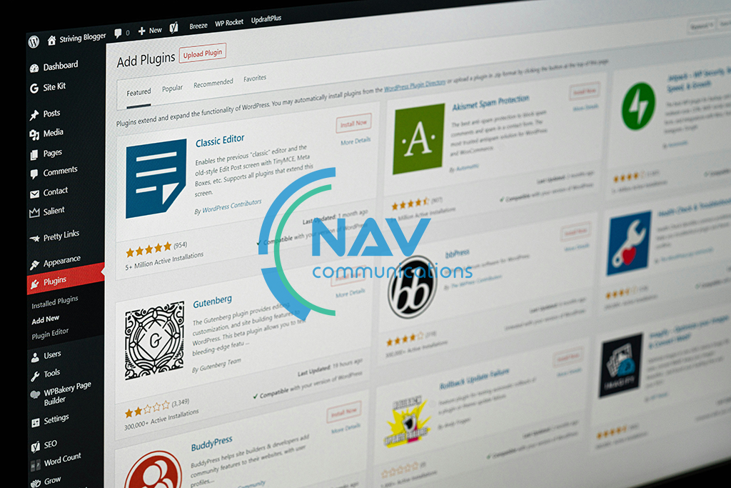 Top 10 Pluginuri WordPress: Essentiale pentru Orice Website - NAV.RO Blog